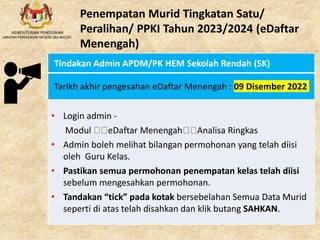 SLIDE TAKLIMAT EDAFTAR MENENGAH TAHUN 2023 (SEKOLAH RENDAH).pptx