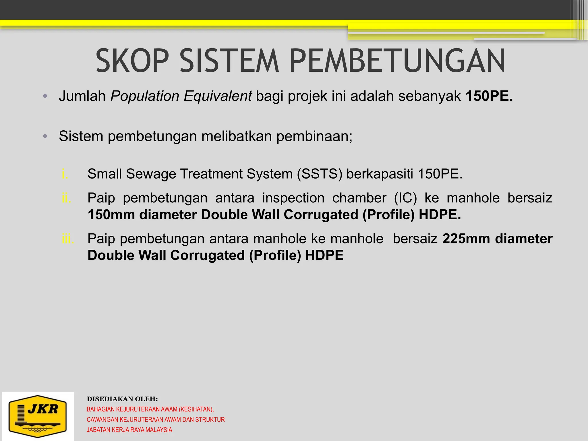 SLIDE TAKLIMAT TENDER KK3 PARIT RAJA - KERJA SIVIL.pptx