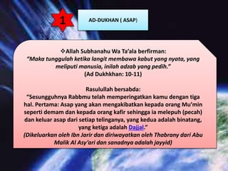 slide tanda-tanda kiamat | PPTX