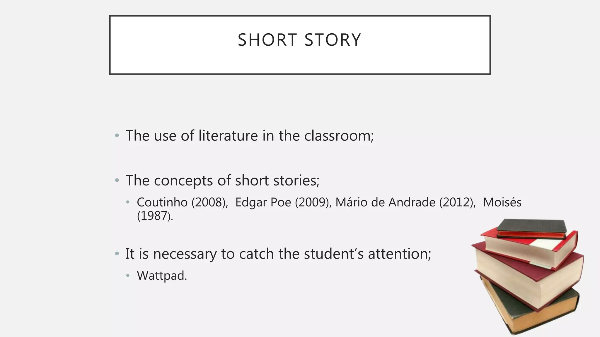 WATTPAD: WRITING SHORT STORIES IN A DIGITAL WORLD | PPTX