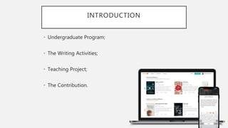 WATTPAD: WRITING SHORT STORIES IN A DIGITAL WORLD | PPTX