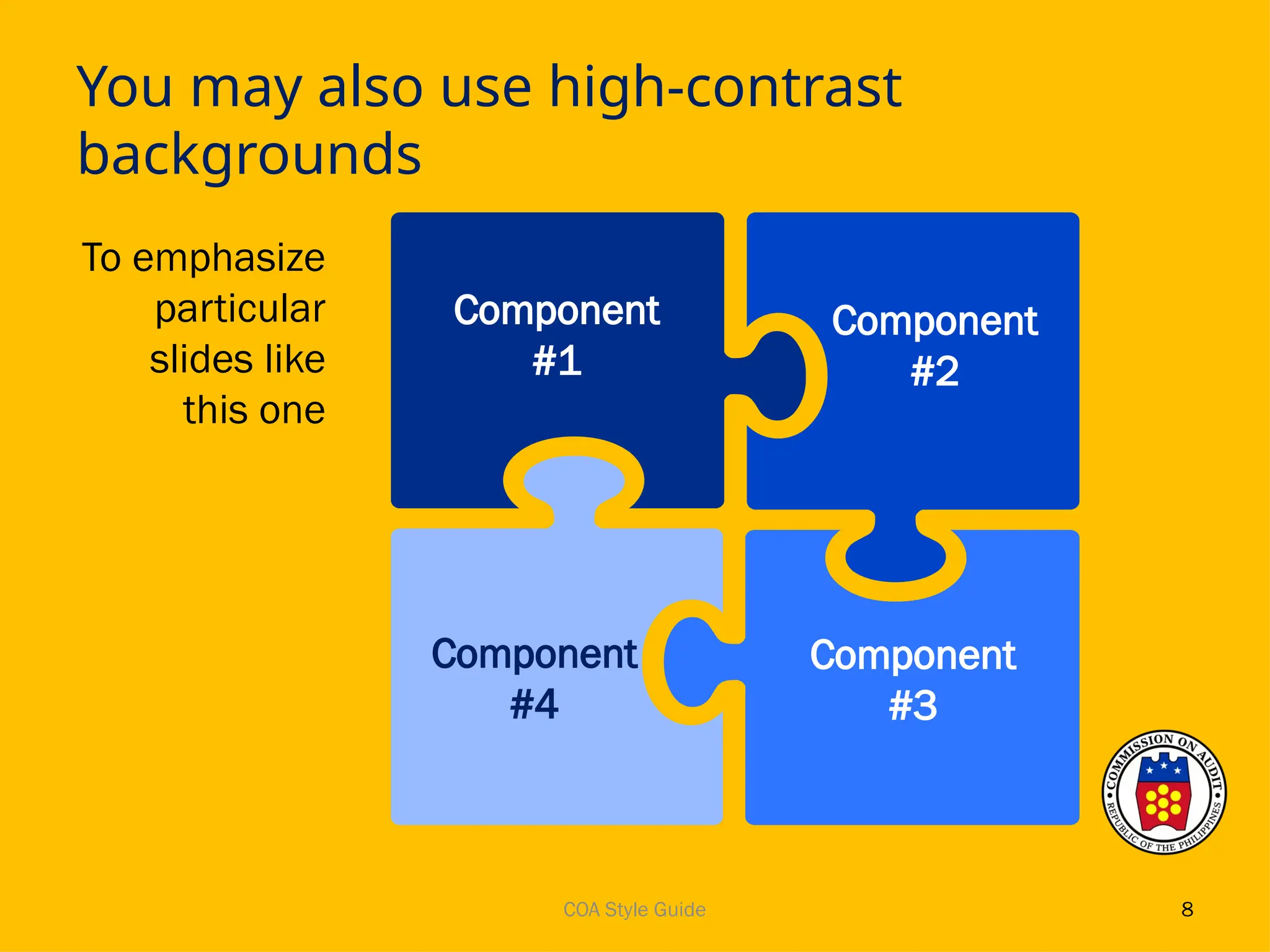 Slide Template Disposal Process COA Style.pptx