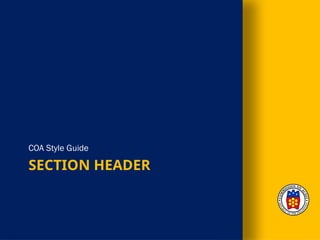 Slide Template Disposal Process COA Style.pptx