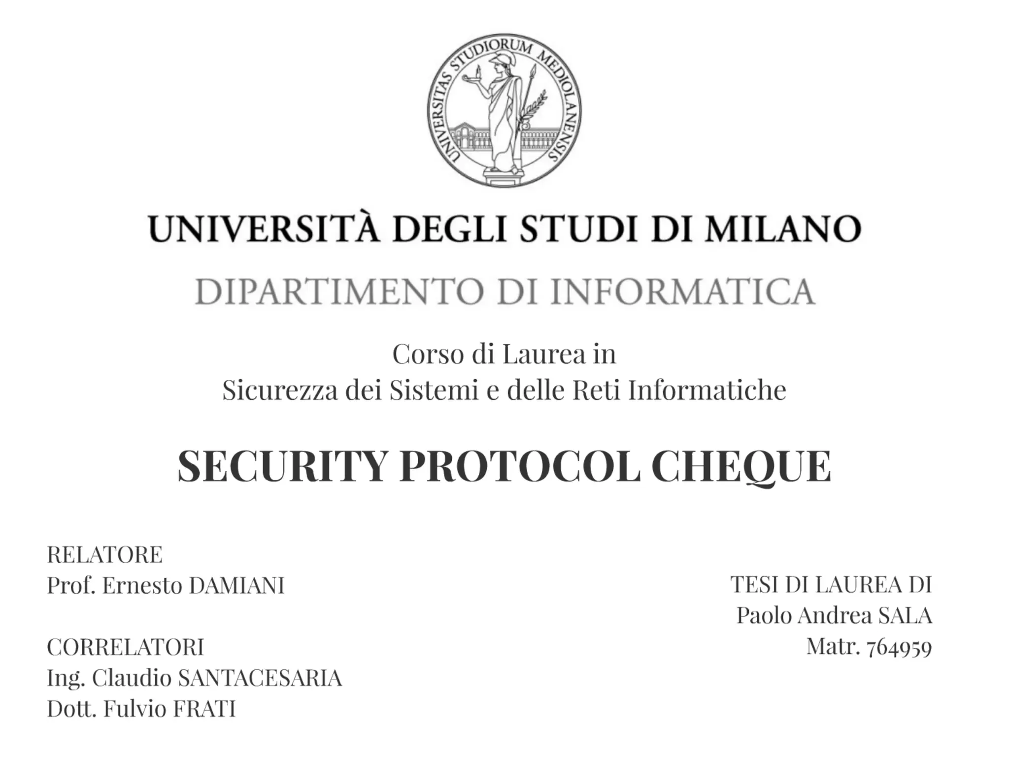 Security Protocol Cheque | PDF