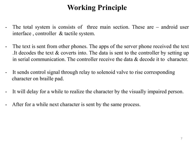 slide text to braille converter arduino.ppt