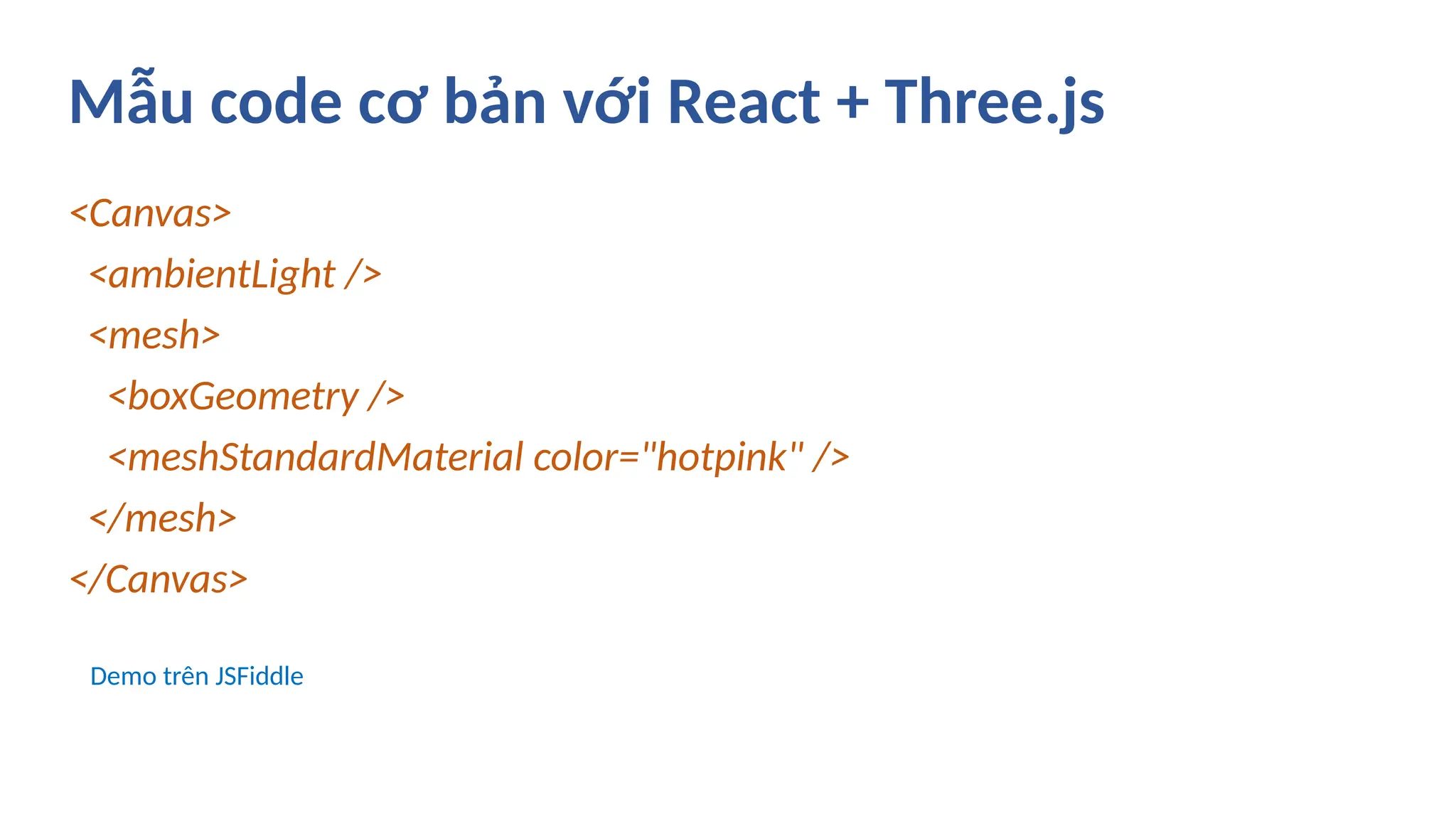 SlideThreeJS animation for developer code | PPTX