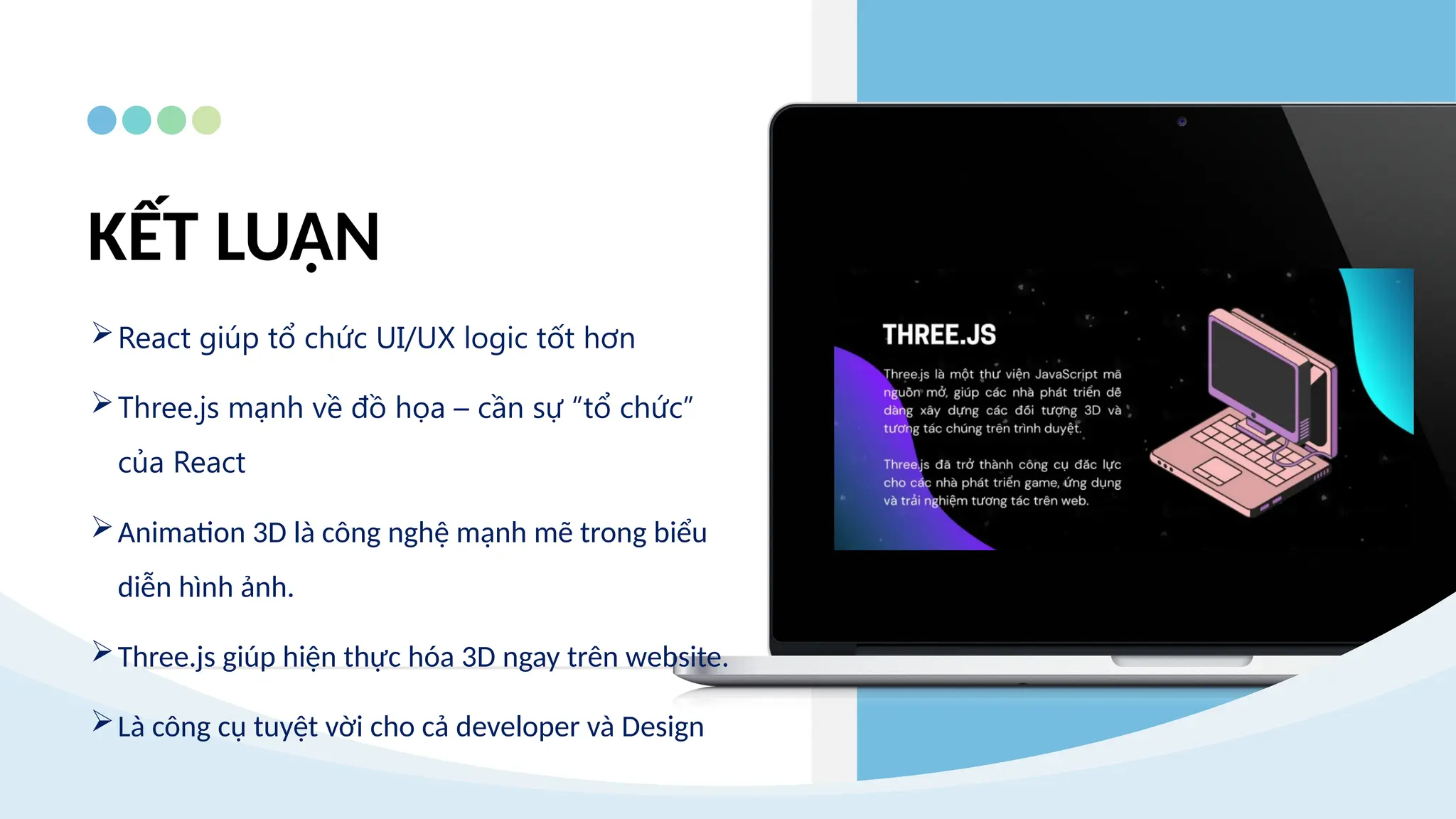 SlideThreeJS animation for developer code | PPTX
