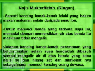 kepentingan bersuci sebelum ibadahSLIDE TOHARAH.ppt