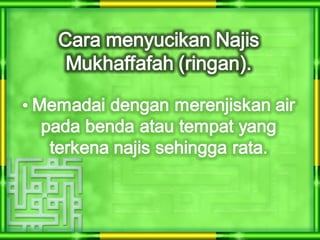 kepentingan bersuci sebelum ibadahSLIDE TOHARAH.ppt