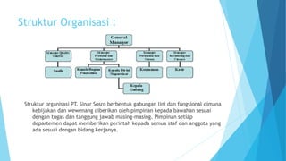 ERP PT SINAR SOSRO | PDF