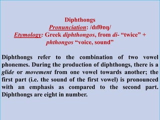 Vowels and Consonants | PPTX