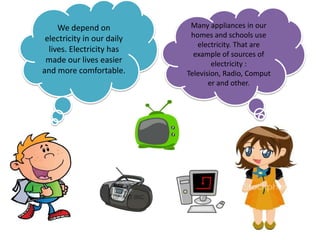 Uses Of Electricity In Our Daily Life