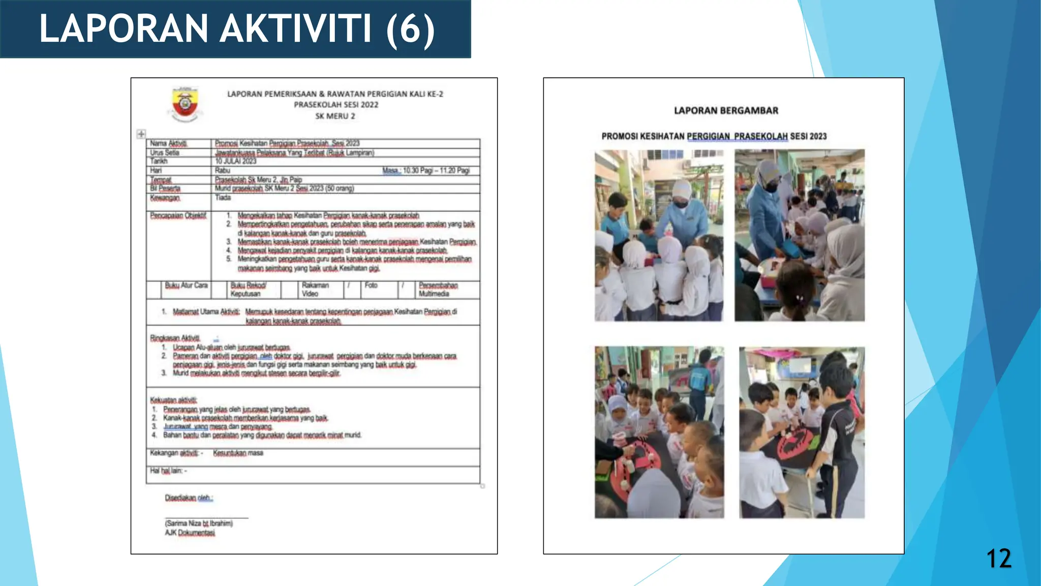 contoh powerpoint unit kesihatan sekolah | PPTX