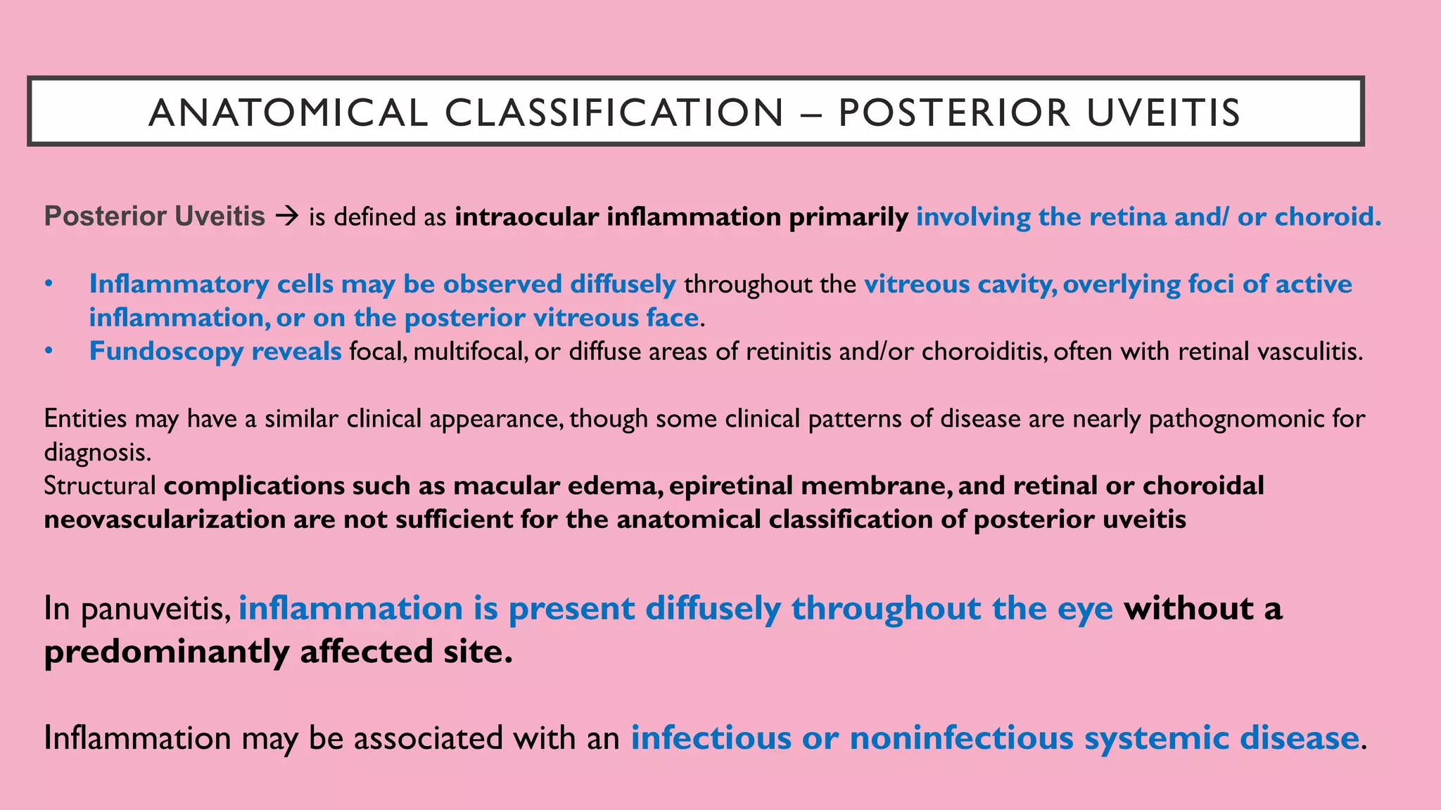 SLIDE UVEITIS ANTERIOR TO POSTERIOR .pptx