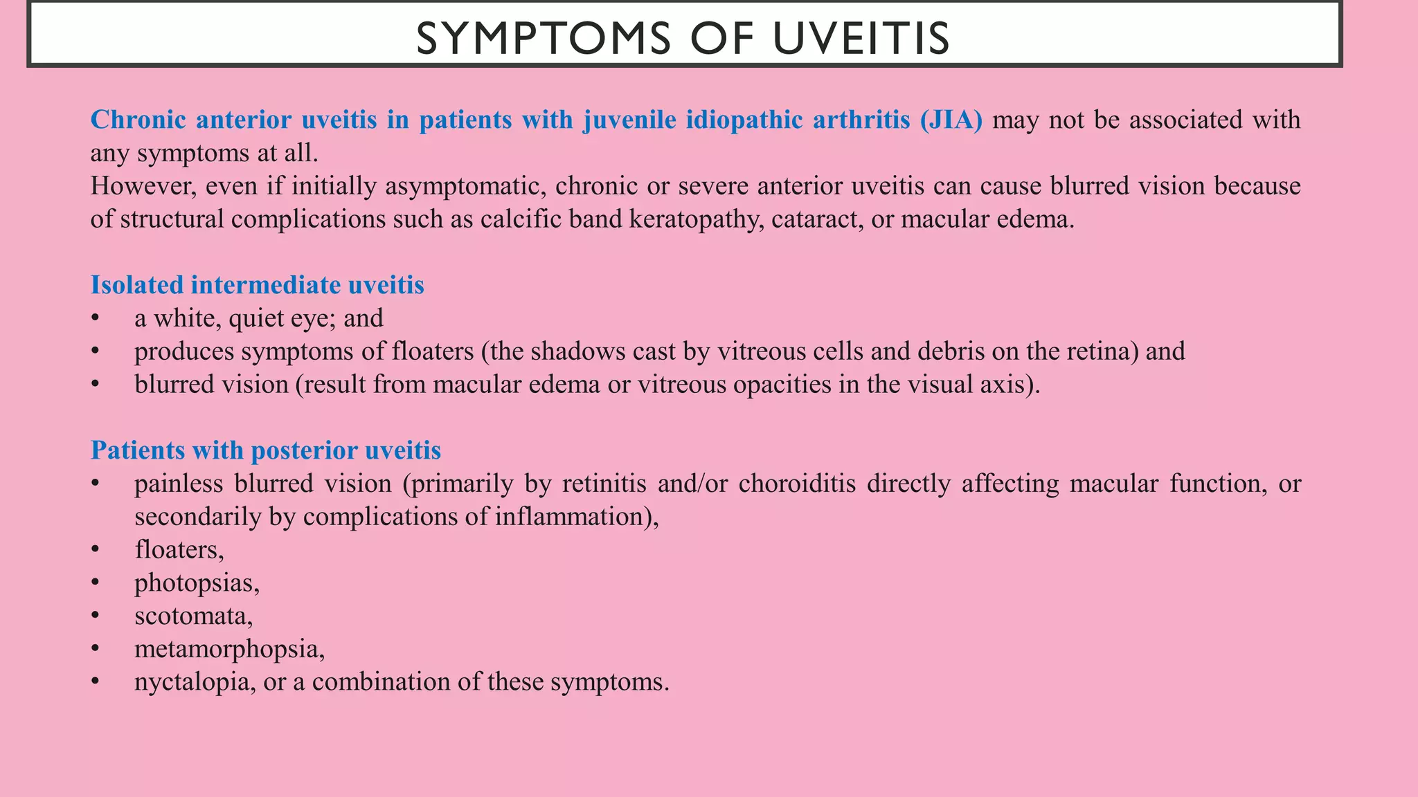 SLIDE UVEITIS ANTERIOR TO POSTERIOR .pptx