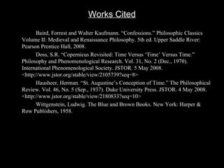 A Theory of Time | PPT