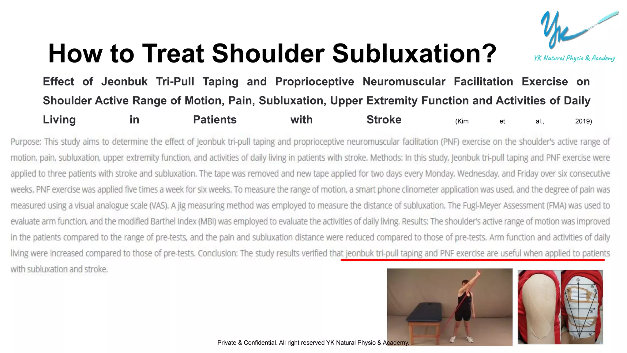 How to Prevent and Treat Shoulder Subluxation After Stroke? | PDF
