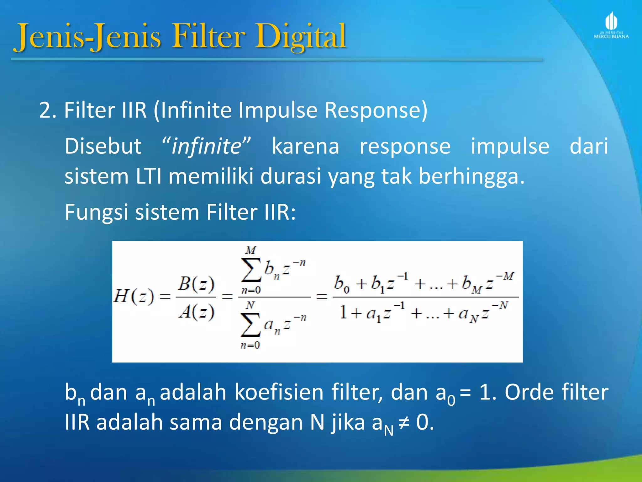 Slide week 1c introduction - filter digital | PPTX