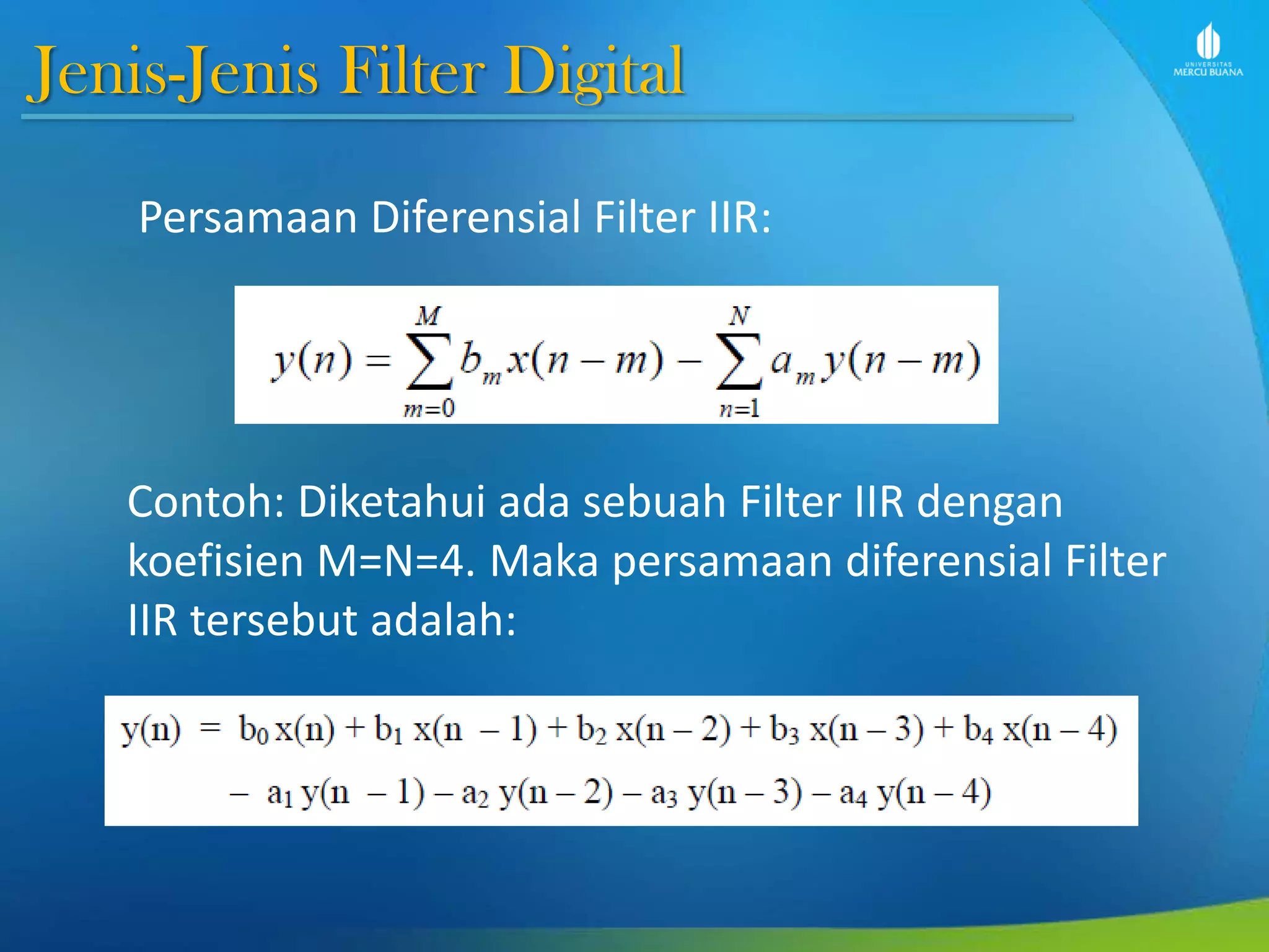 Slide week 1c introduction - filter digital | PPTX