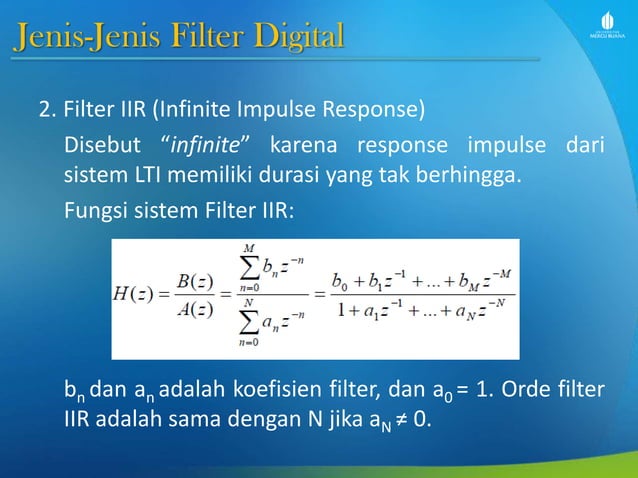 Slide week 1c introduction - filter digital | PPTX