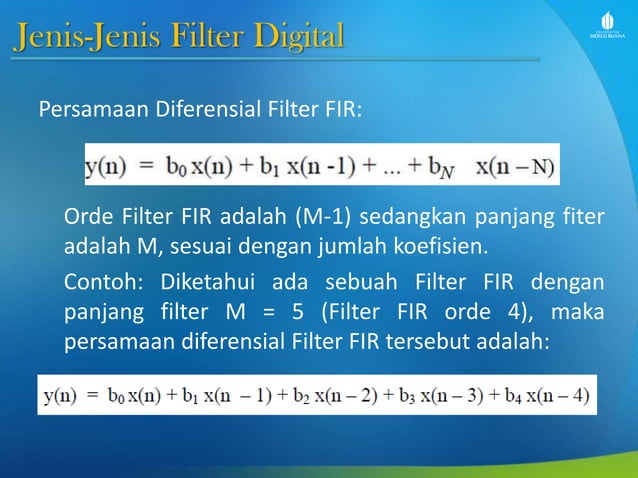 Slide week 1c introduction - filter digital | PPTX