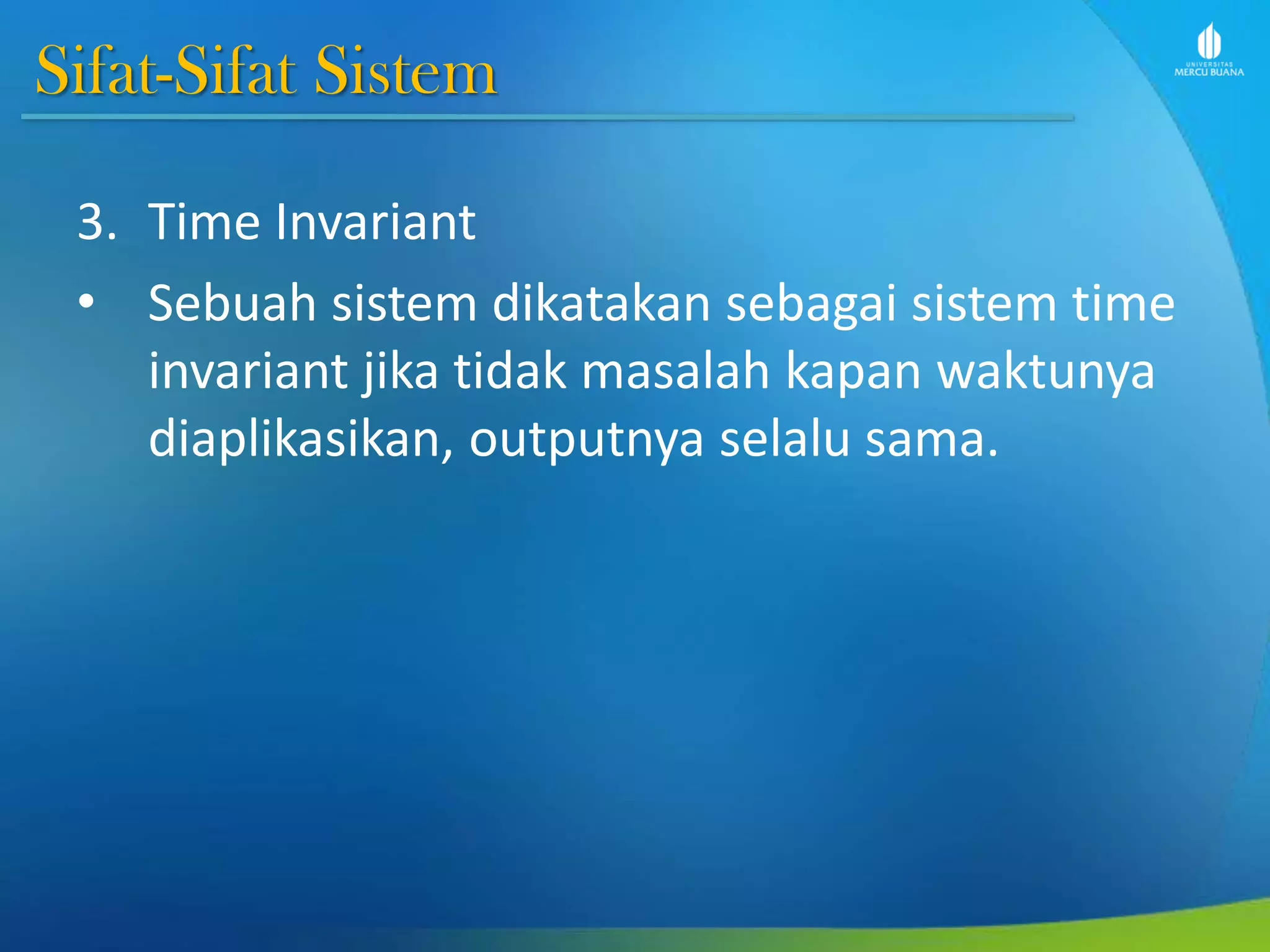 Pengolahan Sinyal Digital - Slide week 2 - sistem & sinyal waktu ...