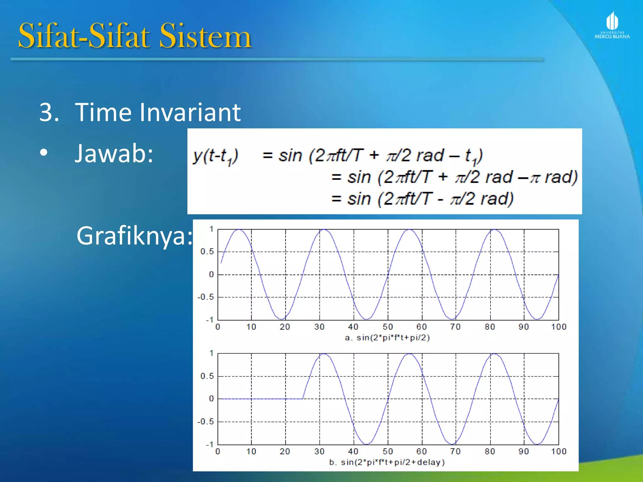 Pengolahan Sinyal Digital - Slide week 2 - sistem & sinyal waktu ...
