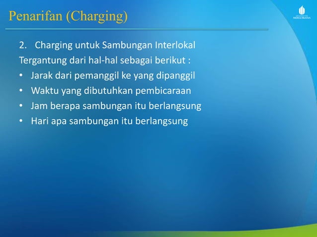 Dasar Telekomunikasi - Slide week 9 - penomoran | PPTX