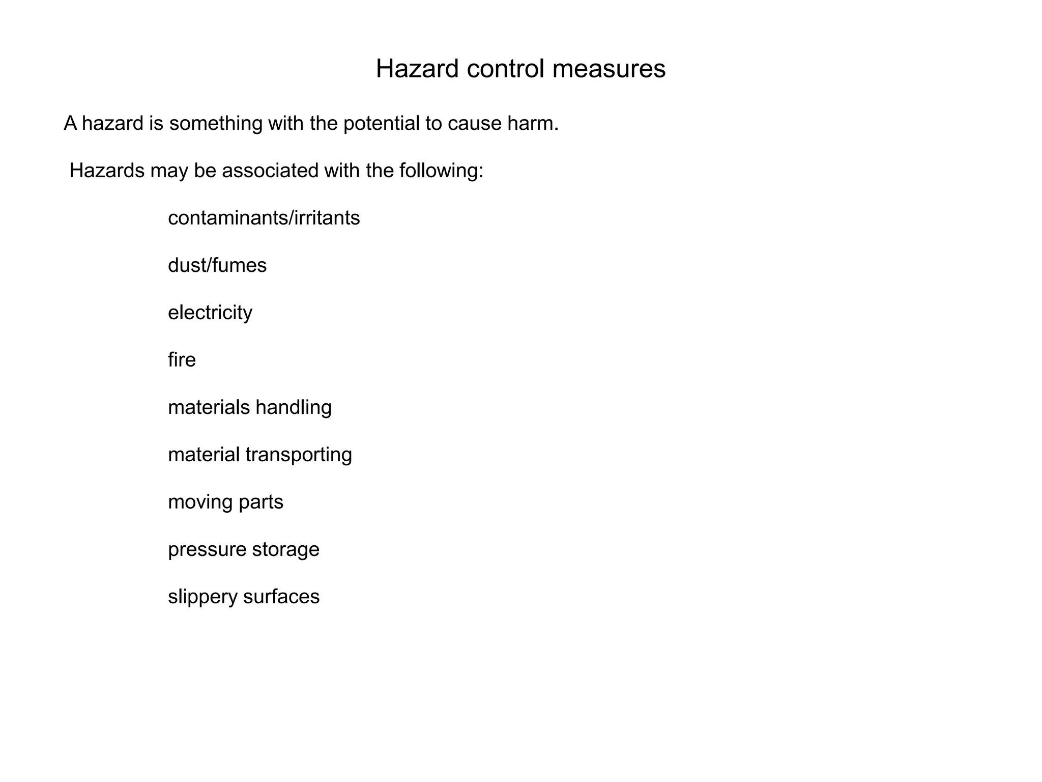 Working Safely in an Engineering Environment | PPTX