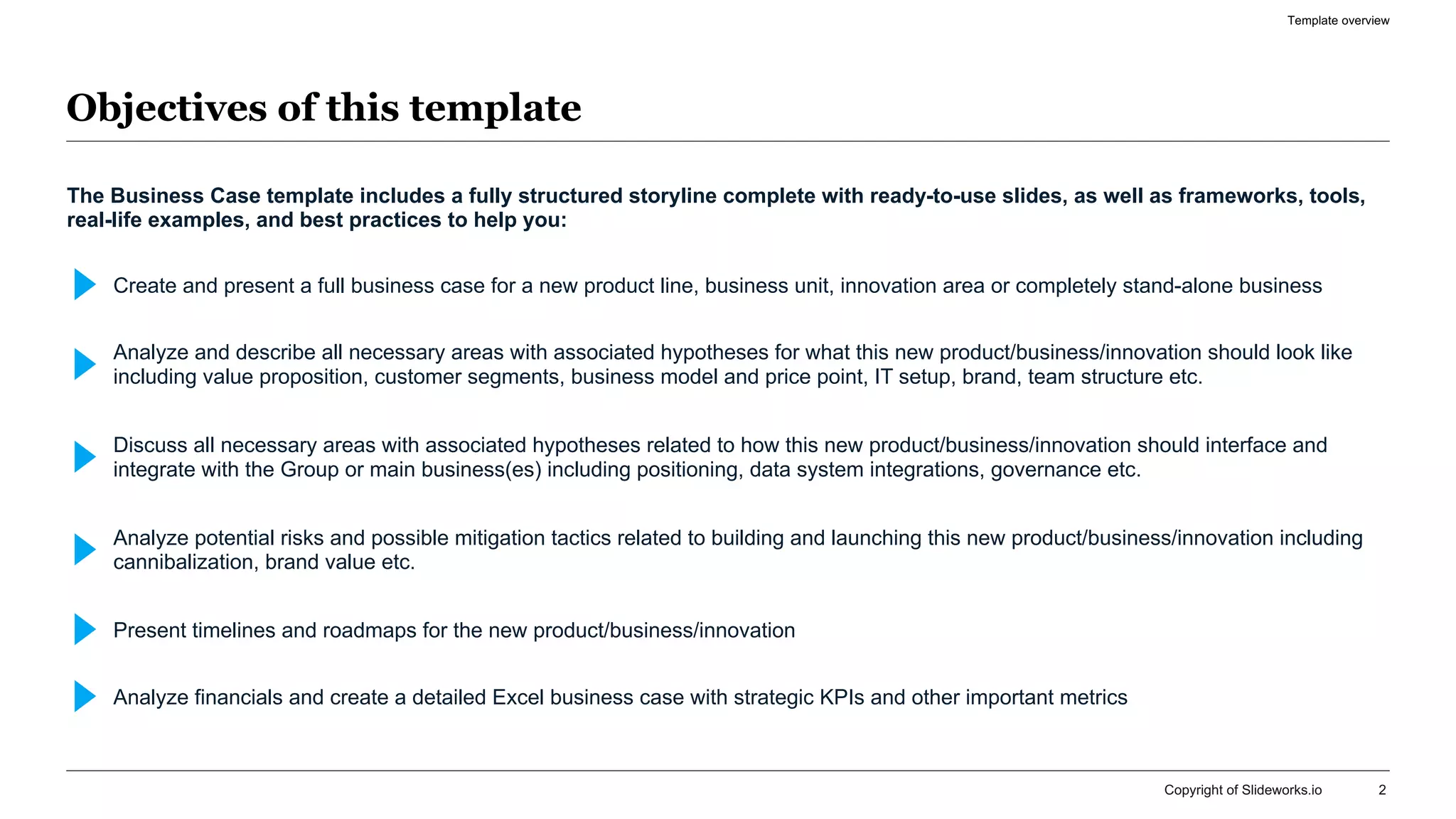 Business Case Template 2024 - By ex-Mckinsey and BCG consultants | PDF