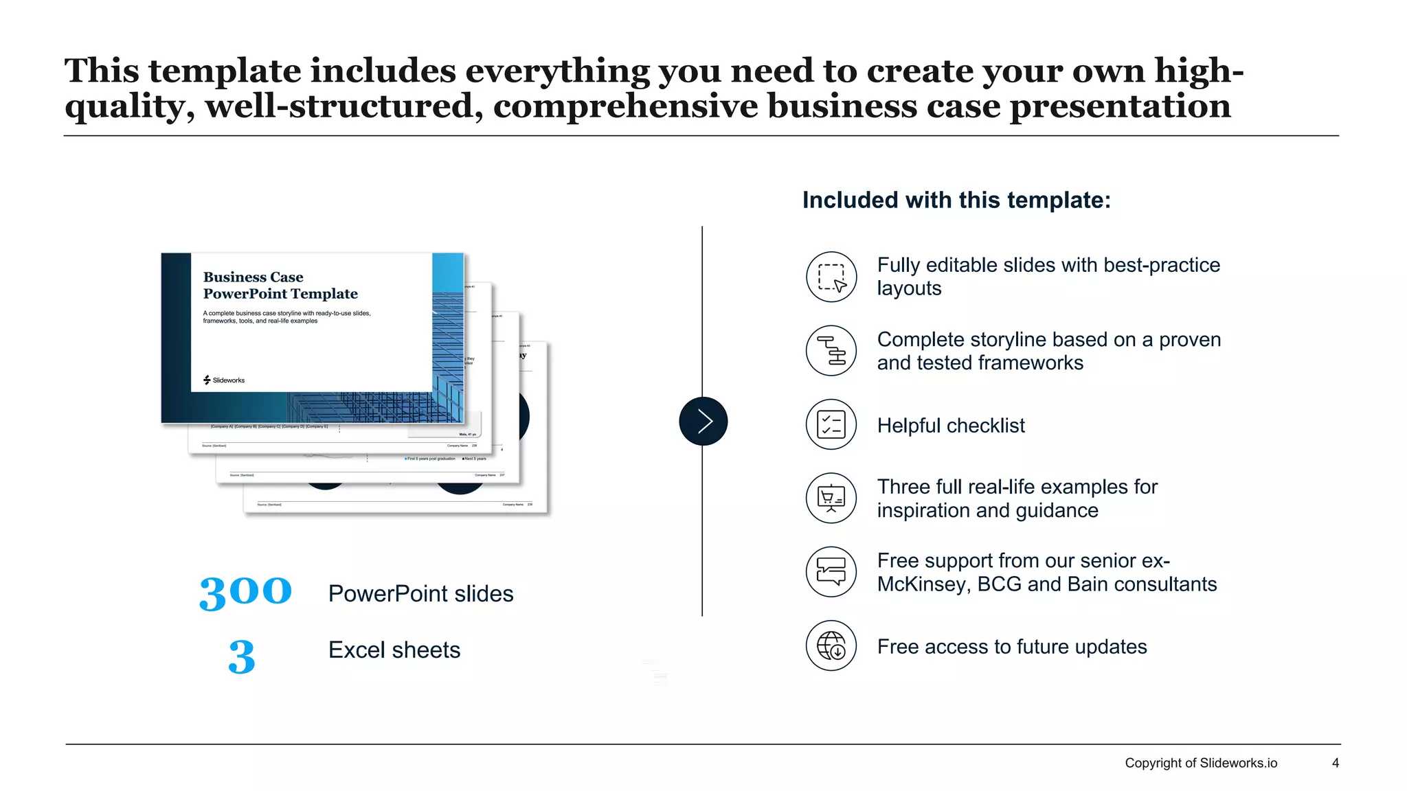 Business Case Template 2024 - By ex-Mckinsey and BCG consultants | PDF