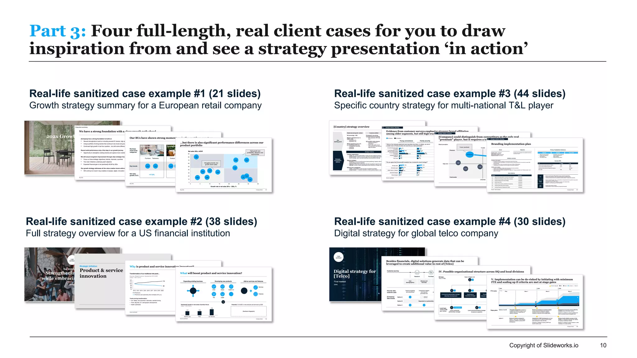 Business Strategy Presentation Template 2023 - By ex-Mckinsey and BCG ...