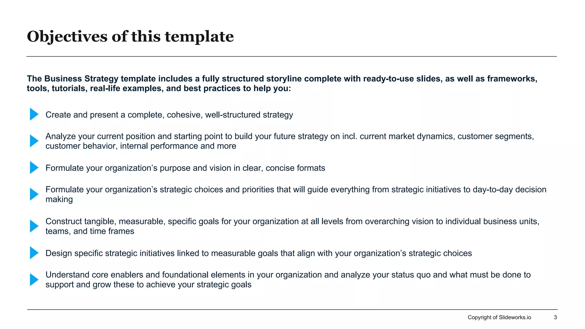 Business Strategy Presentation Template 2023 - By ex-Mckinsey and BCG ...
