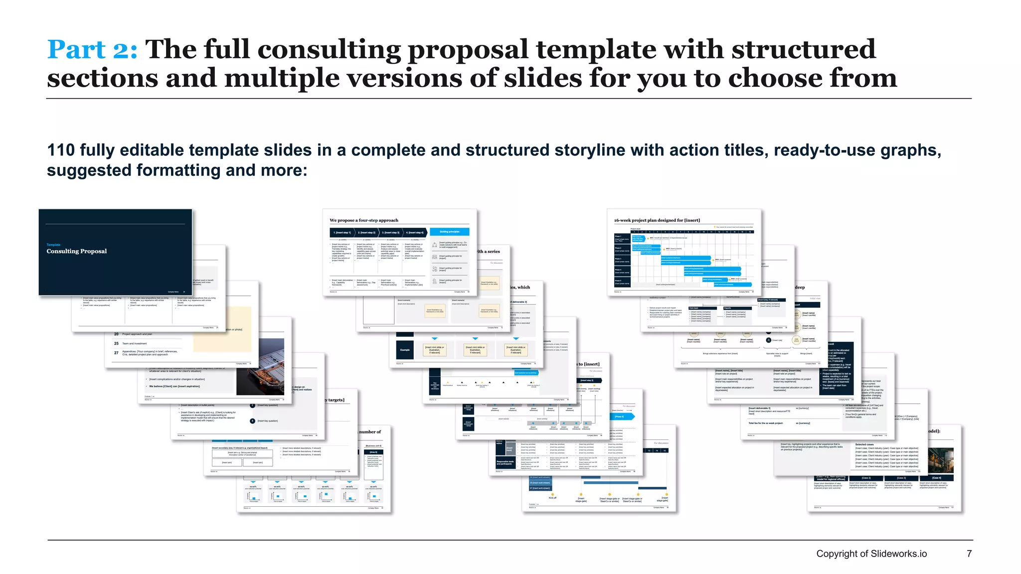 Consulting Proposal Template 2024 - By ex-Mckinsey and BCG consultants | PDF
