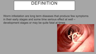 worm infestation-2 | PPTX