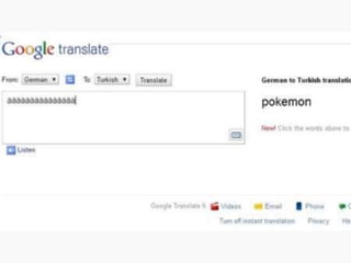 Google Translate Fails | PPTX