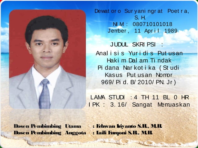 Slide yudisium periode I Th Akademik 2013-2014 | PPT