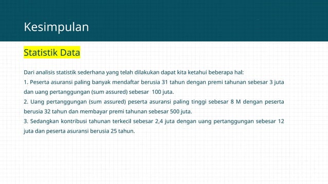 Projek Individu Python Analisis Sederhana | PPT