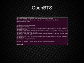 Membangun BTS untuk Teknologi GSM dengan Menggunakan OpenBTS | PDF
