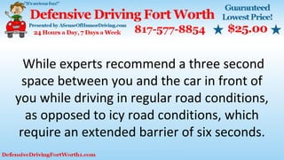 Sliding around on an icy road | PPT