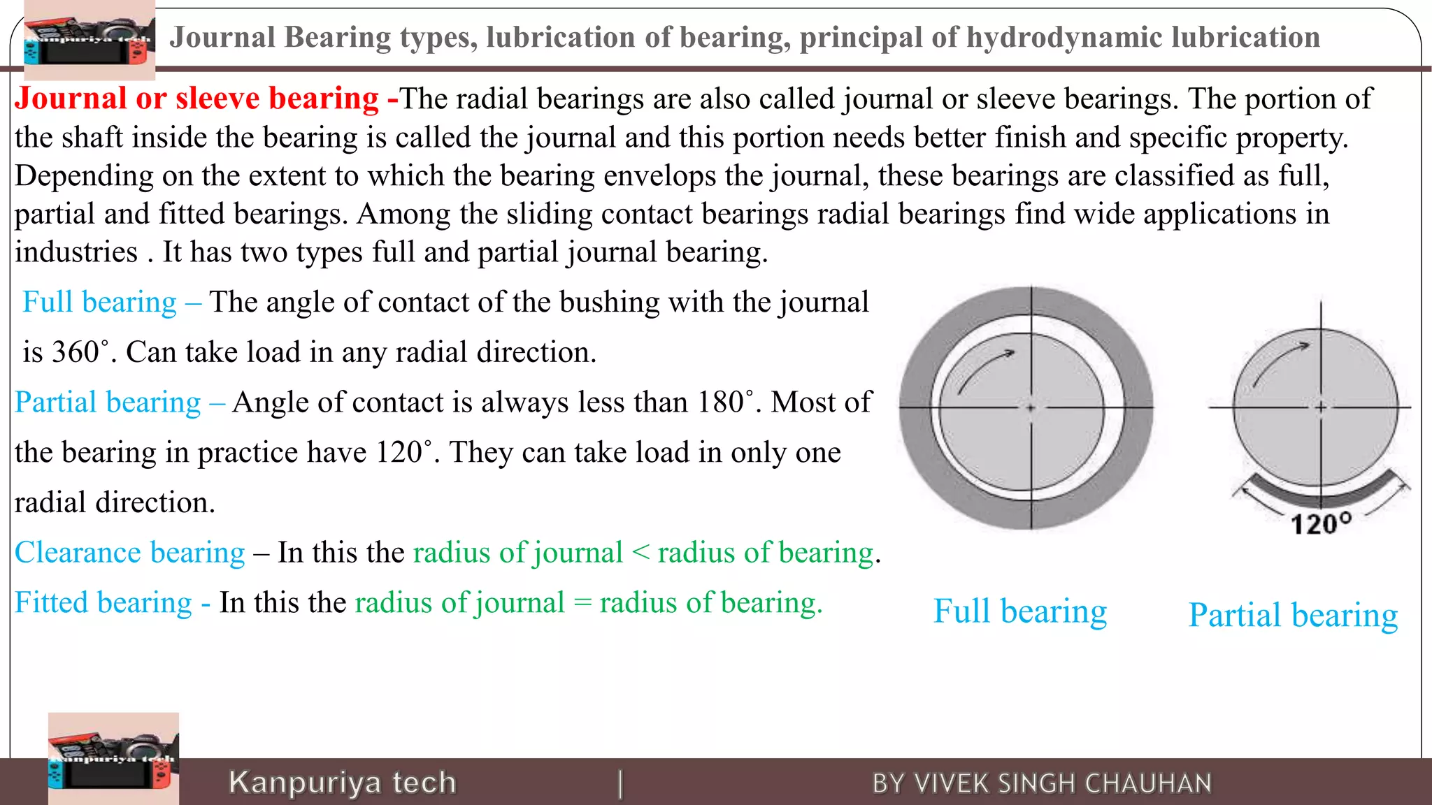 Sliding contact bearing part 1 | PPT