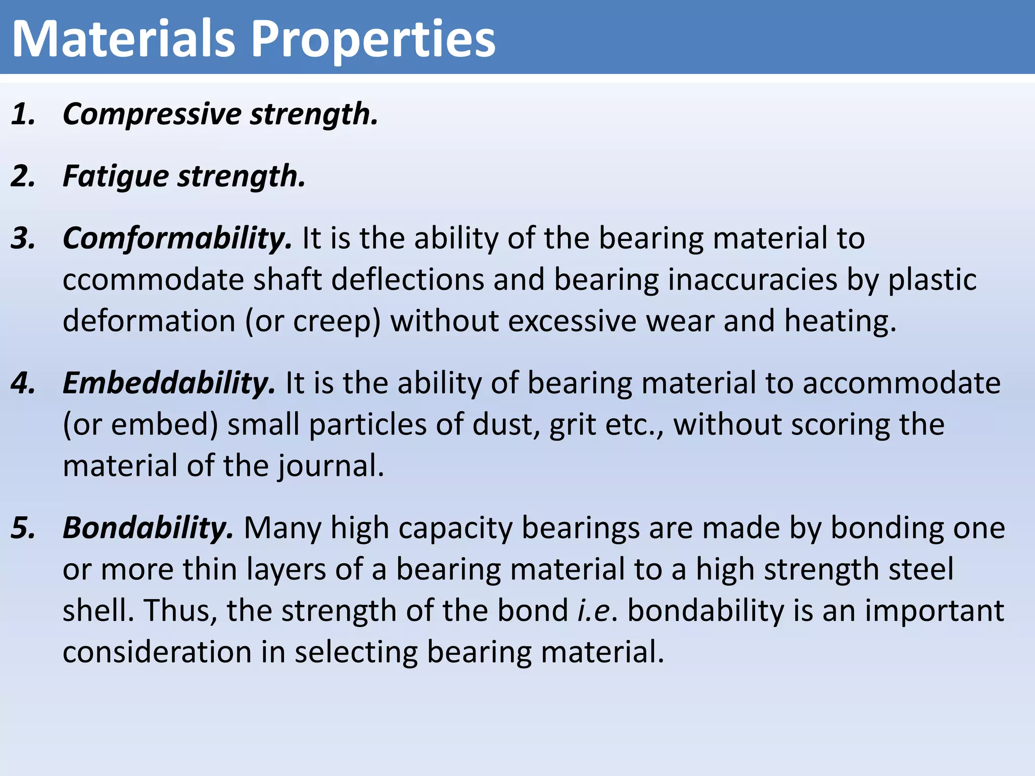 Bearing and Sliding contact bearings | PDF