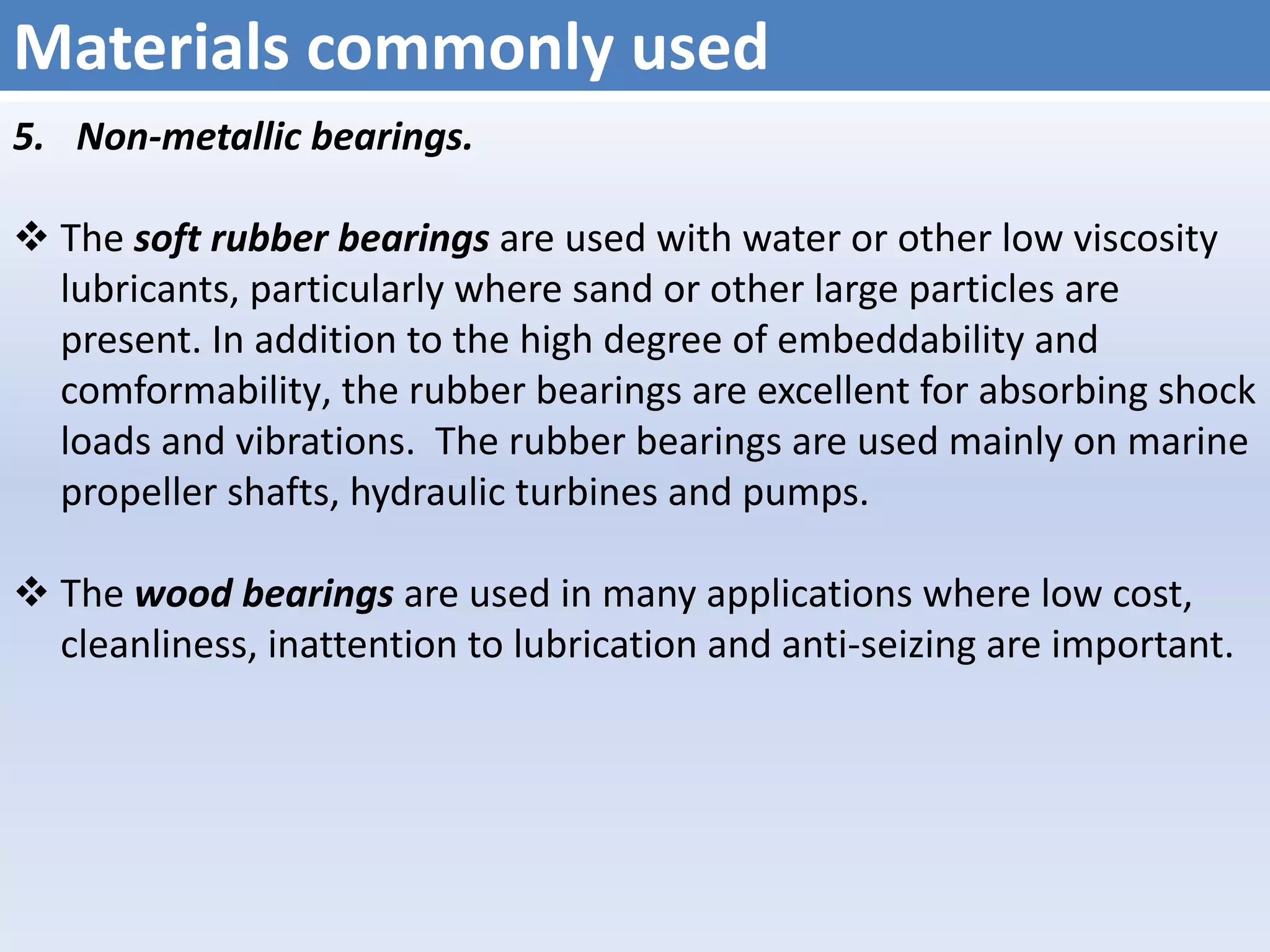 Bearing and Sliding contact bearings | PDF