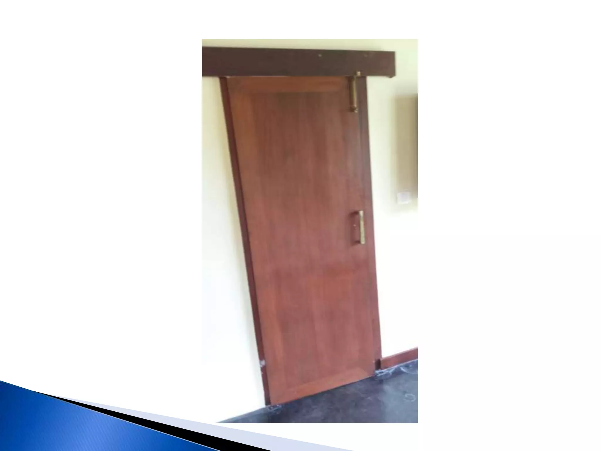 Sliding Door Architecture | PPTX