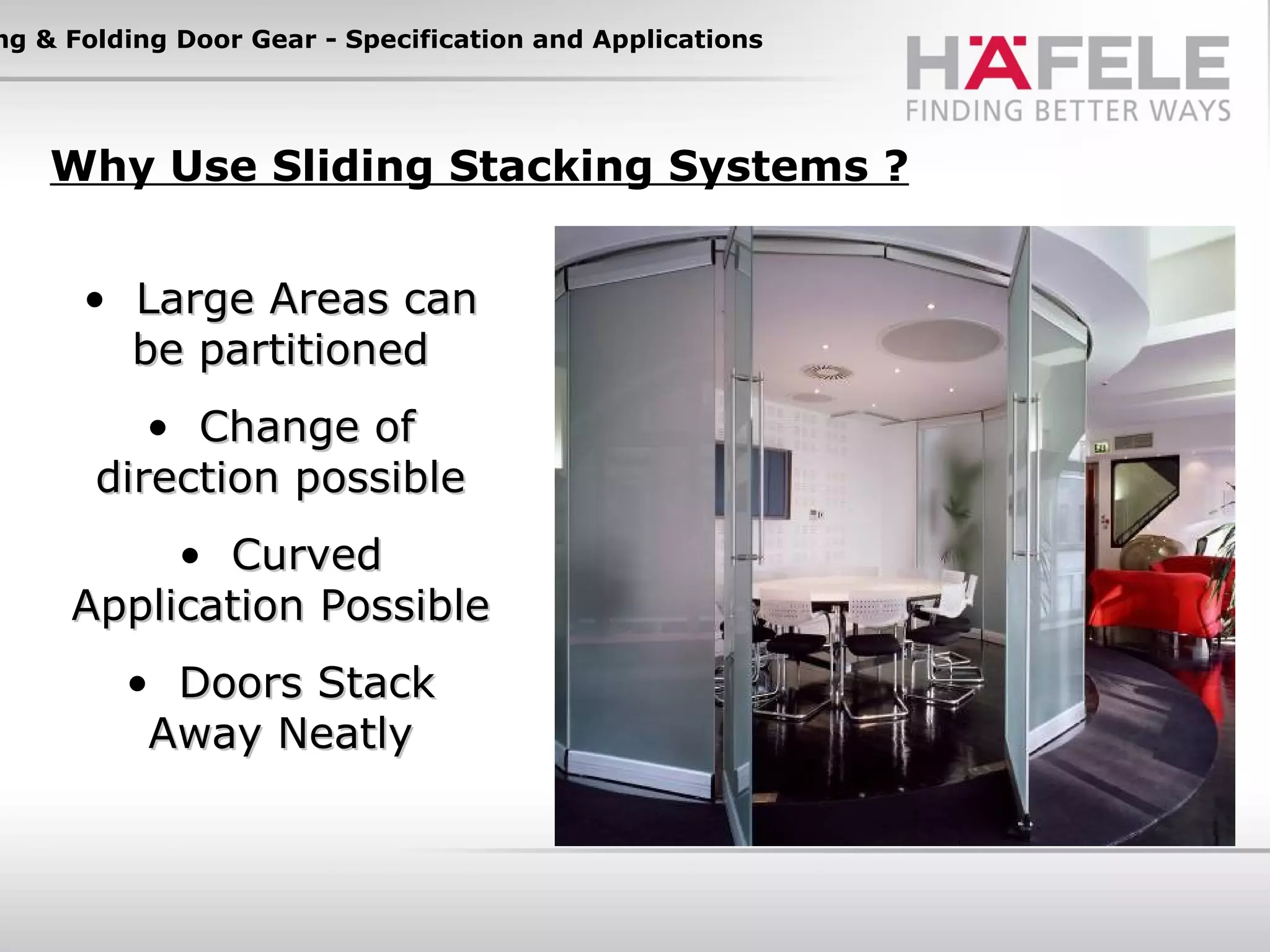Sliding Door Gear Cpd1 Web Intro | PPT