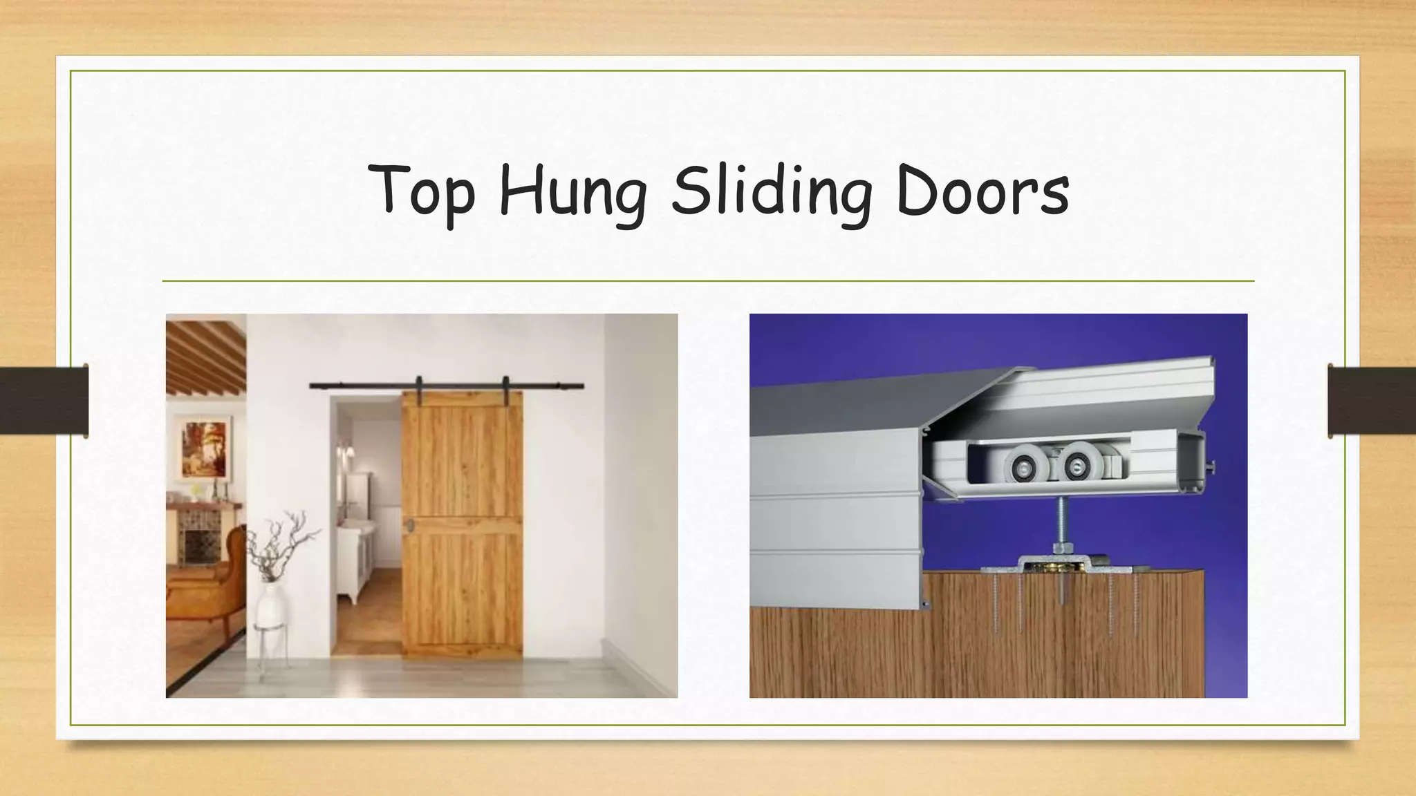Sliding doors | PPTX