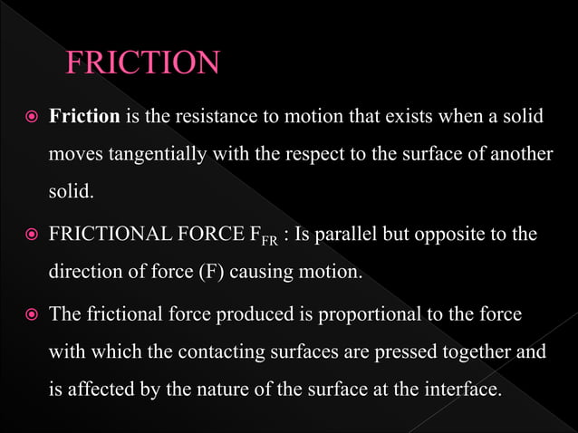 Sliding mechanics | PPT