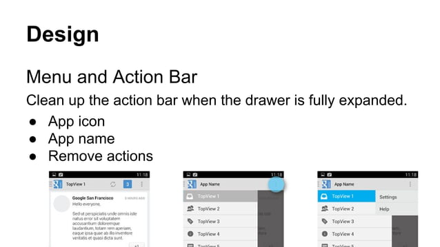 Android Training - Sliding Menu | PPT