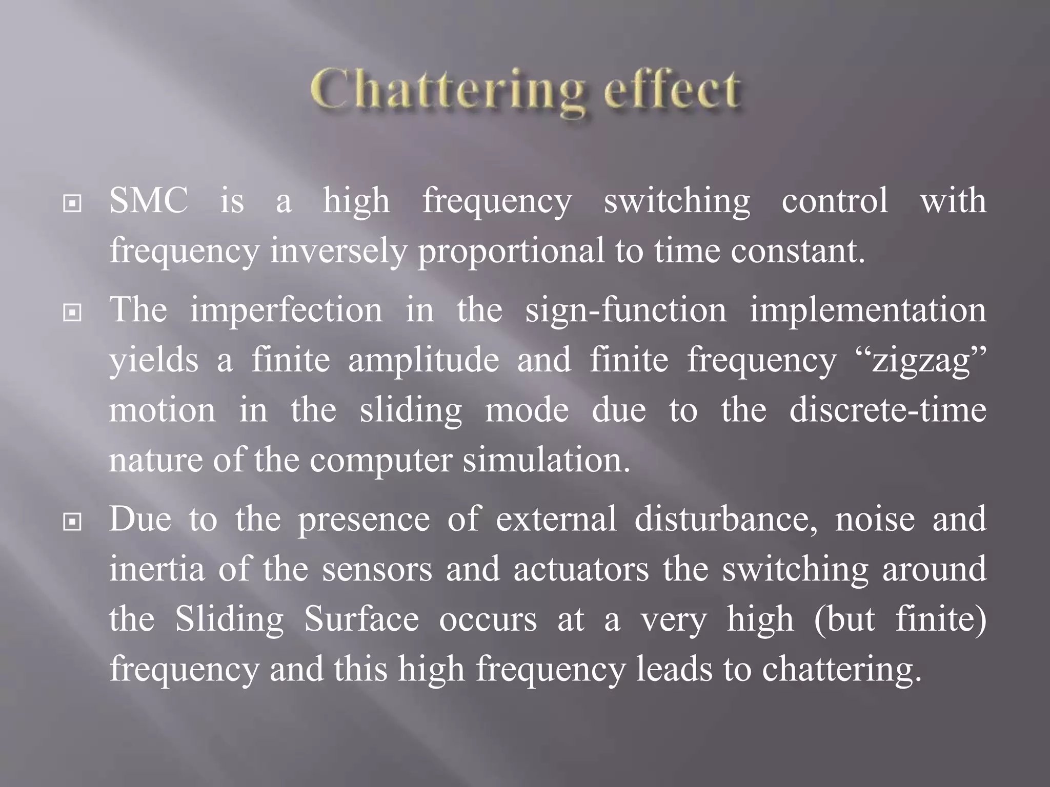 Sliding mode control | PPTX