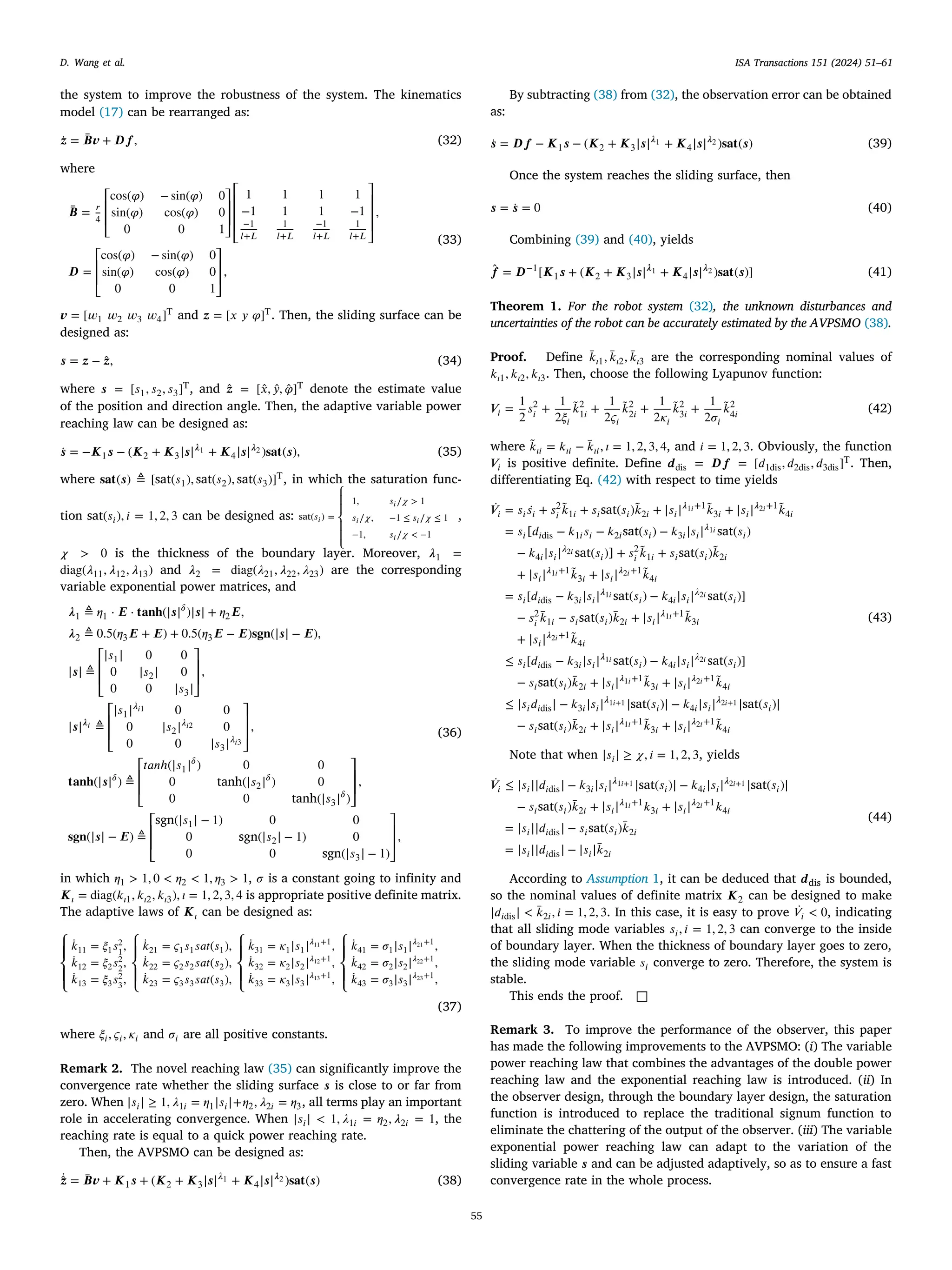 Sliding Mode Observer Based Model Predictive Tracking Control For Mecanum Wheeled Mobile Robot